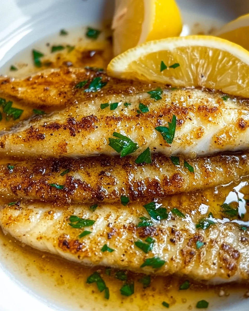 Pan-Seared Flounder with Brown Butter and Lemon: The Ultimate Delight