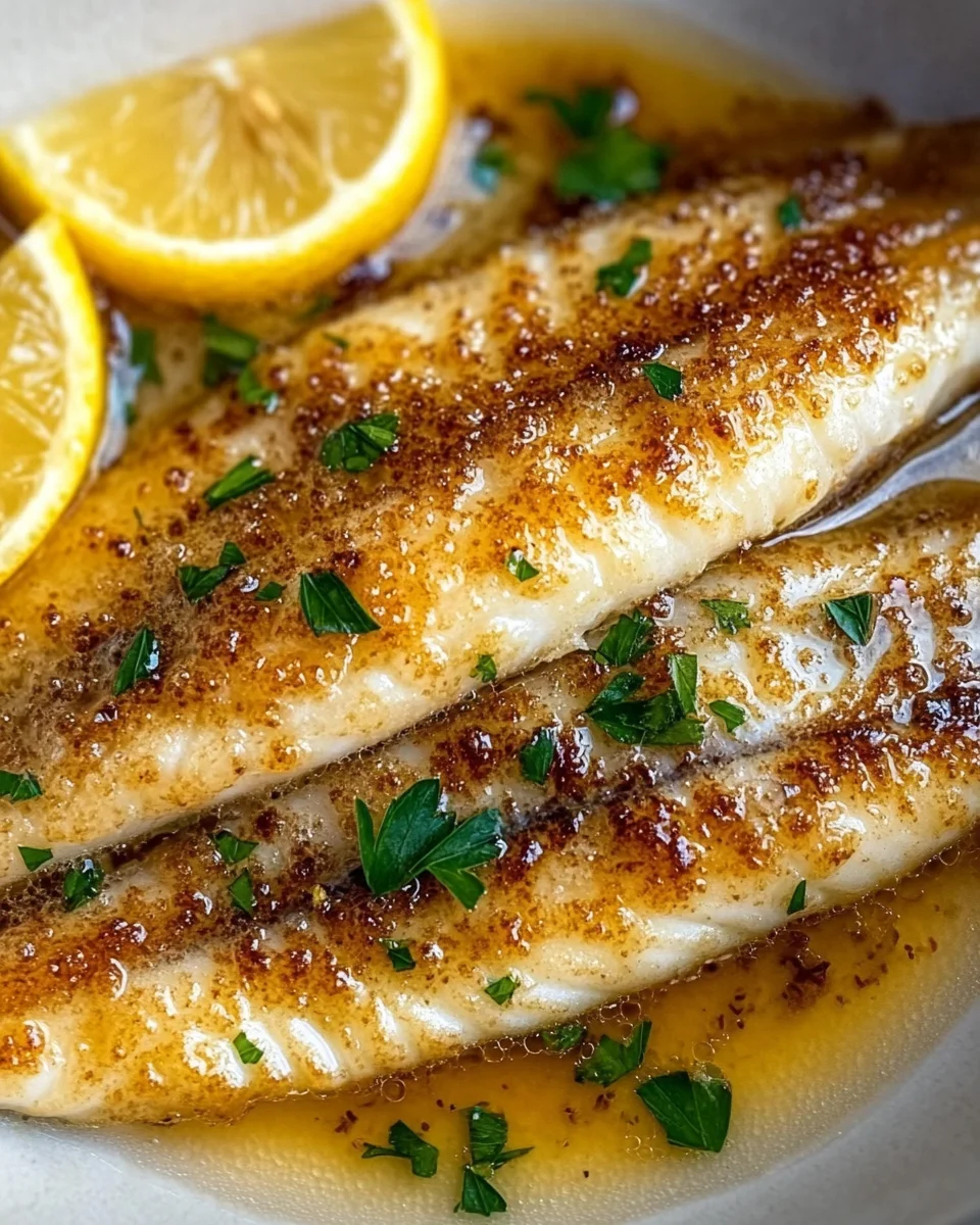 Pan-Seared Flounder with Brown Butter and Lemon: The Ultimate Delight