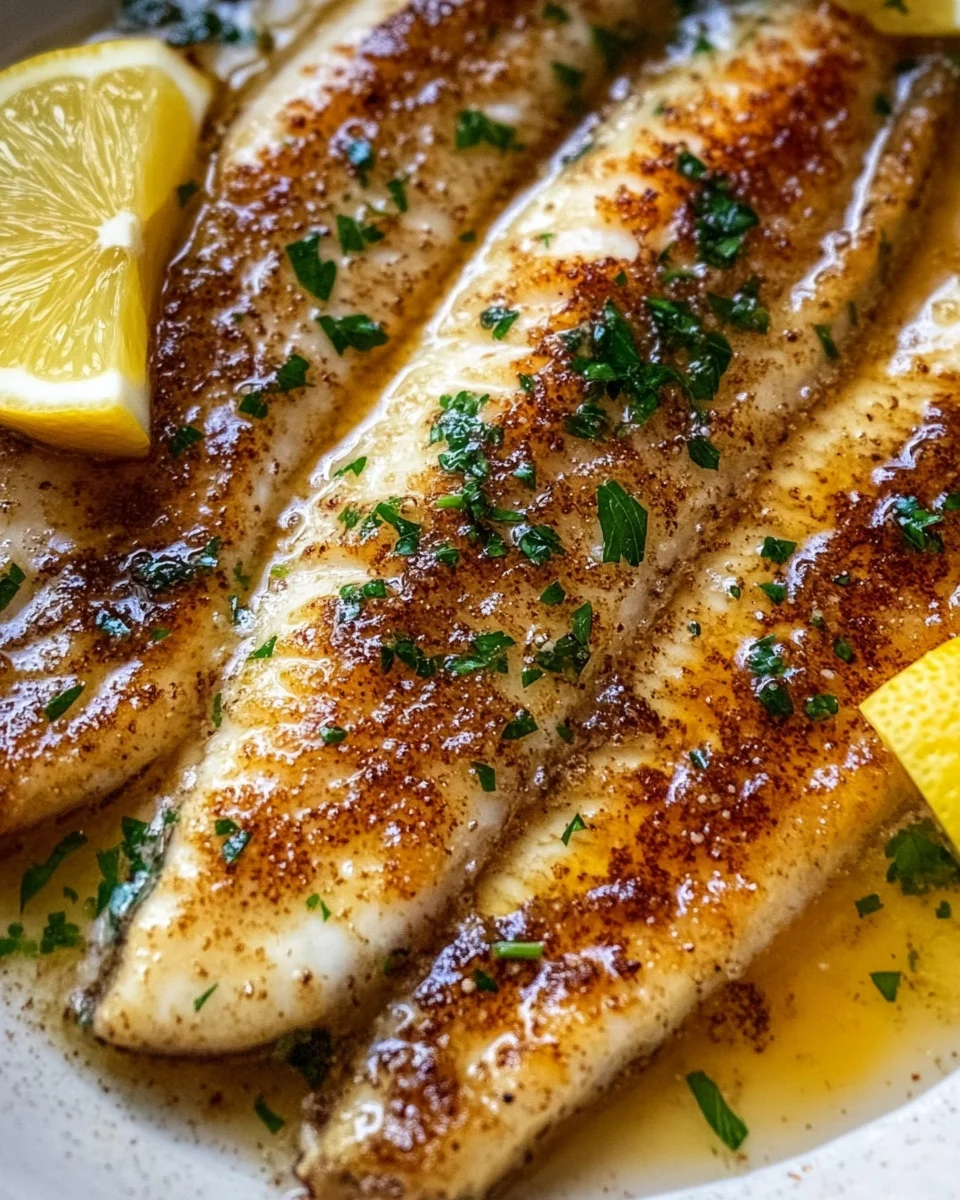 Pan-Seared Flounder with Brown Butter and Lemon: The Ultimate Delight